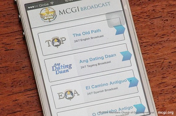 New MCGI Broadcast App Lets You Watch ‘Ang Dating Daan’ 24/7