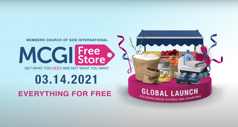 MCGI Free Store Now Officially Open with More than 670 Branches - MCGI.org