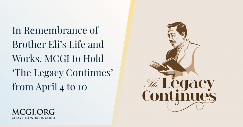 Bro. Eli Soriano Archives - MCGI.org