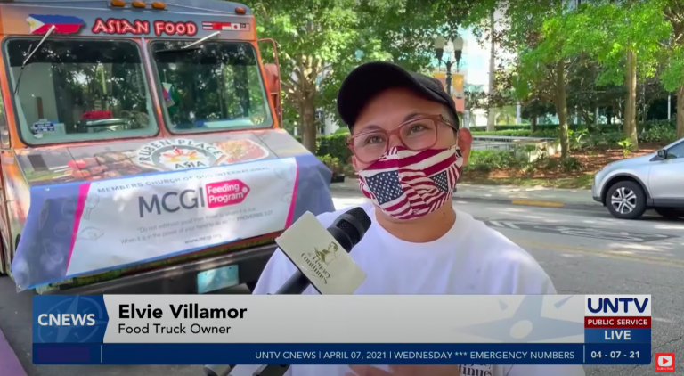 MCGI Feeding Program: Free Food Packs in a Truck in Florida - MCGI.org