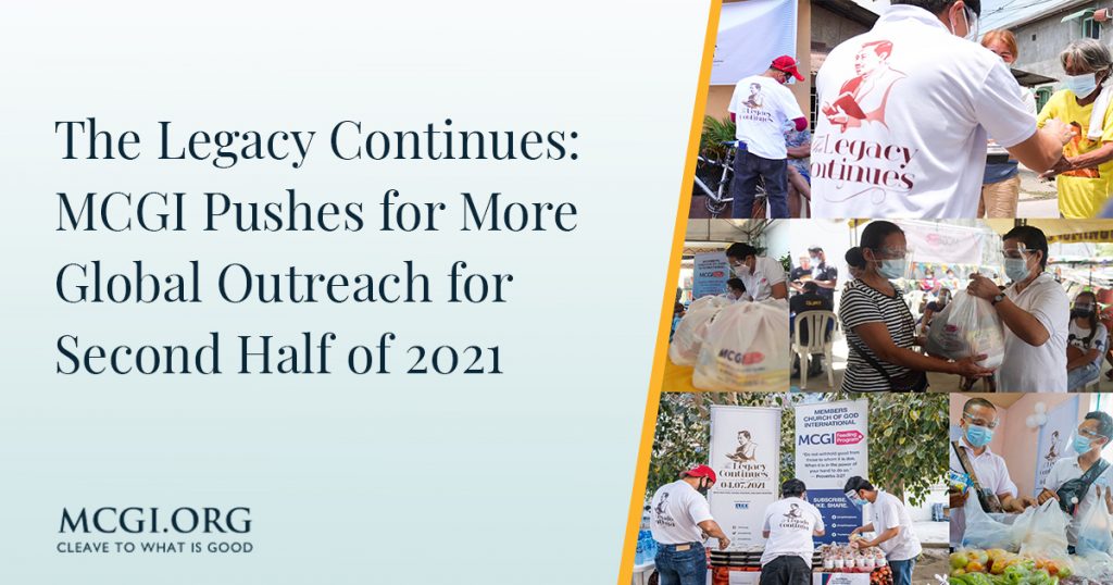 The Legacy Continues: MCGI Pushes for More Global Outreach for Second ...