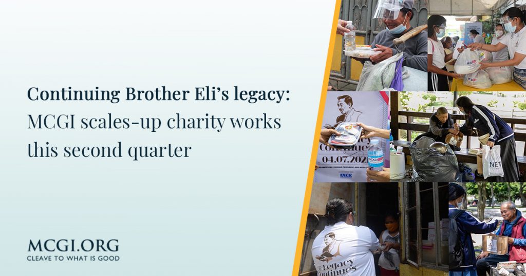 Continuing Brother Elis Legacy Mcgi Scales Up Charity Works This Second Quarter