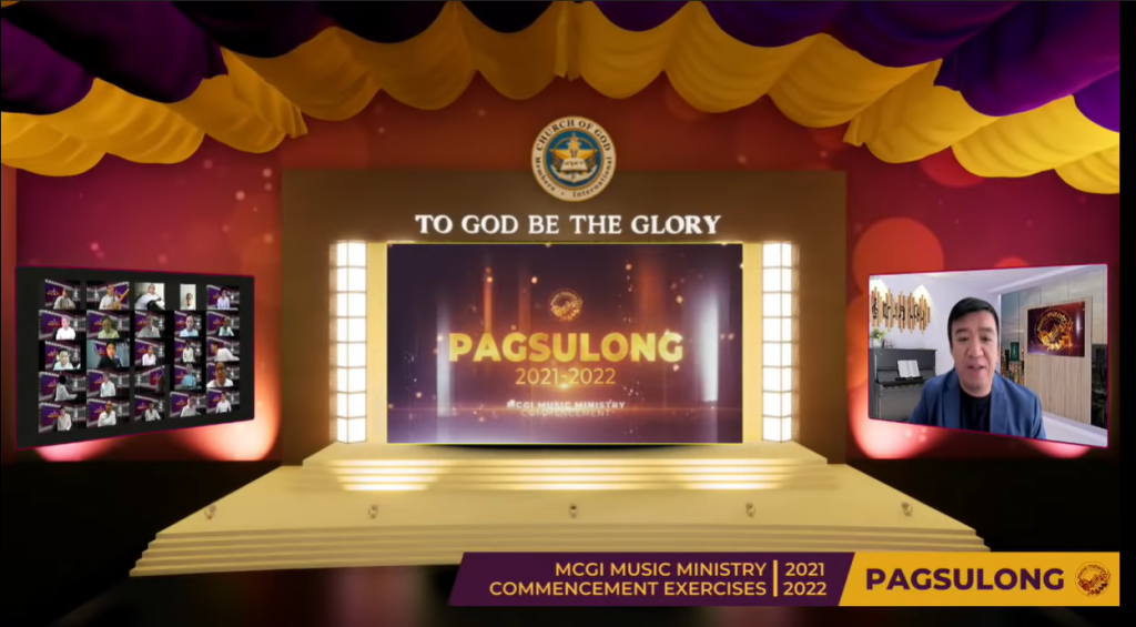 MCGI Music Ministry gathers in virtual commencement event “Pagsulong ...