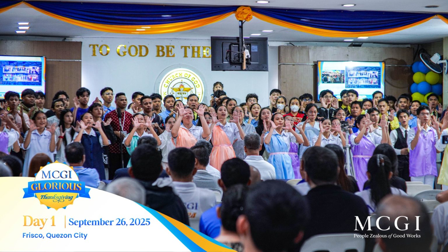 MCGI NCR District 6: A Joyful Start to 3rd Quarter Thanksgiving - MCGI.org
