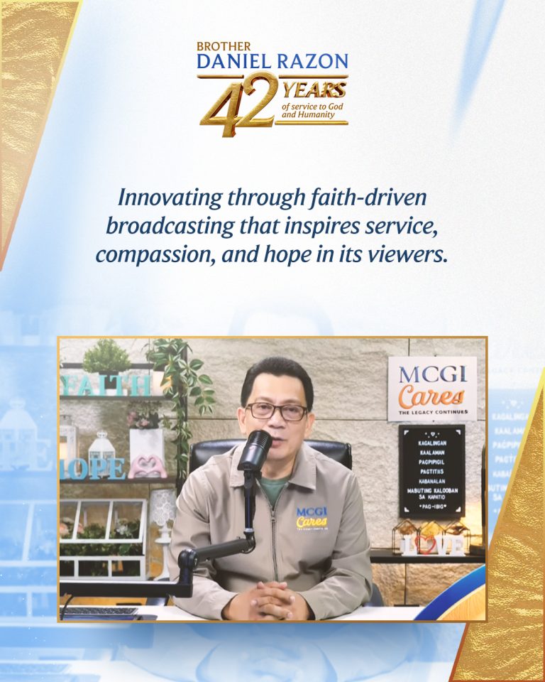 Celebrating 42 Years of Faithful Service to God and Humanity - MCGI.org