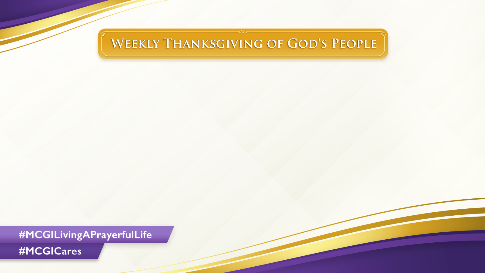 Wallpapers - MCGI.org